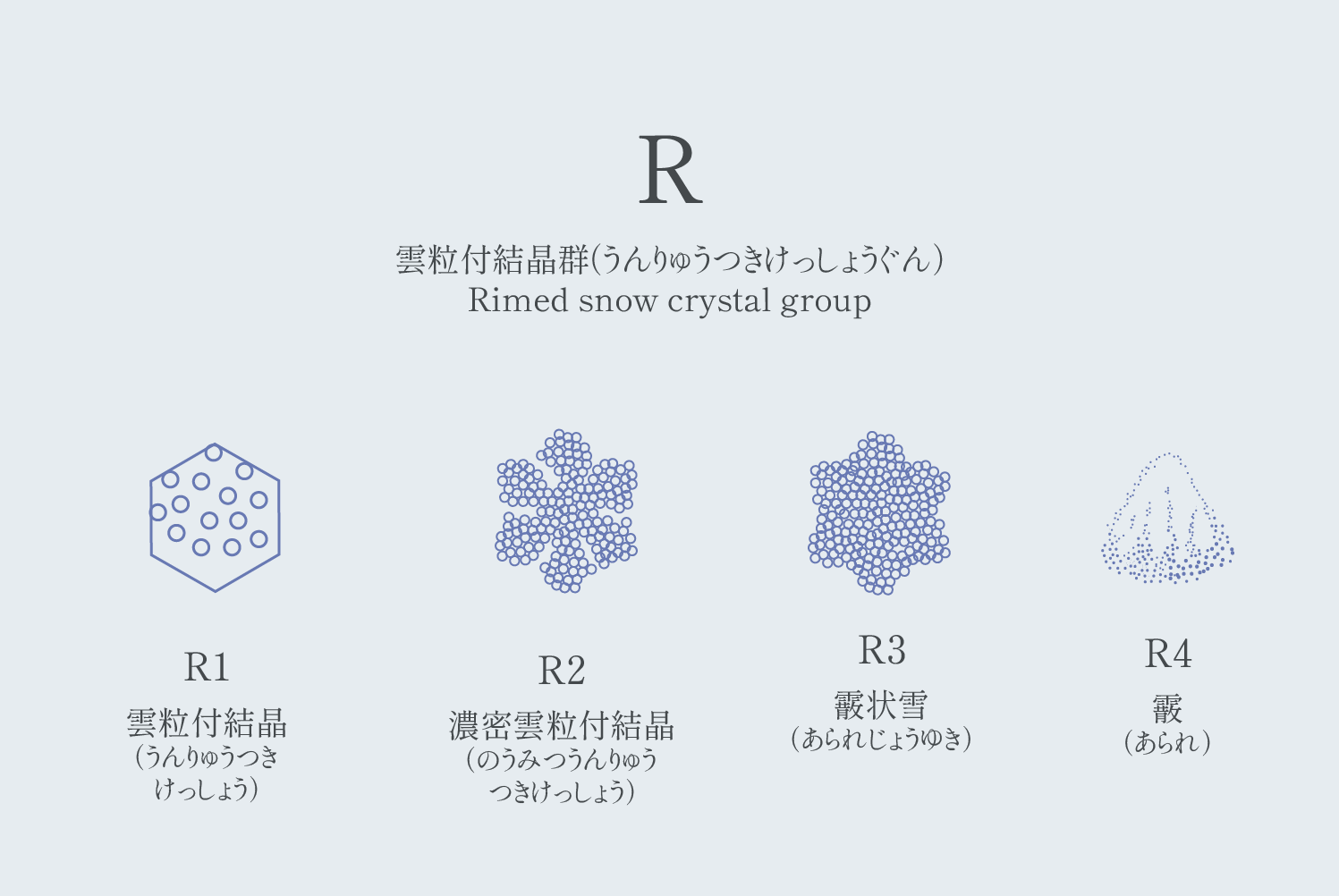雪の結晶の種類：「グローバル分類」からみる雪の結晶121種類 | SNOW NOTES